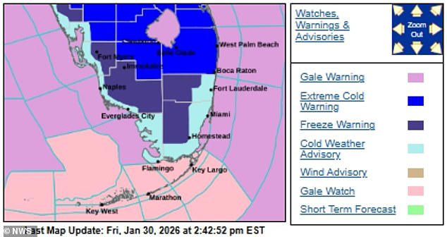Bomb cyclone set to hit Southeast puts 35M under extreme weather watch ...