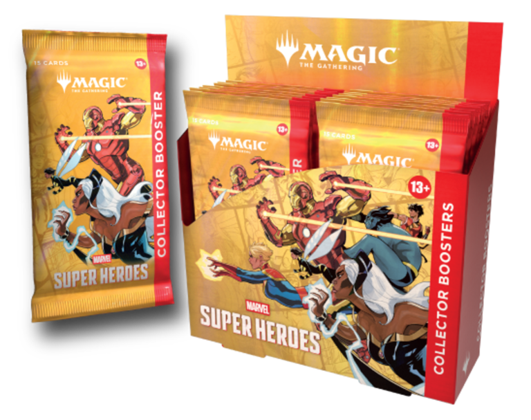 Magic: The Gathering Marvel super heroes products revealed
