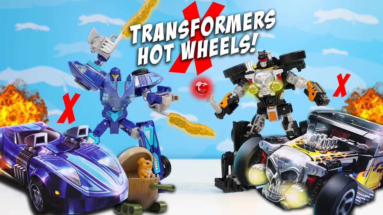 Transformers x Hot Wheels Twin Mill & Bone Shaker collaborative review