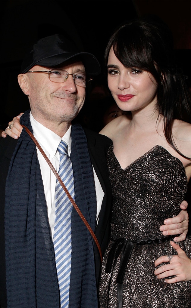 Lily Collins shares pics with dad Phil Collins amid his health journey