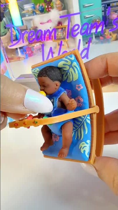 Little Disney Stitch baby #asmr #stitch #minibaby
