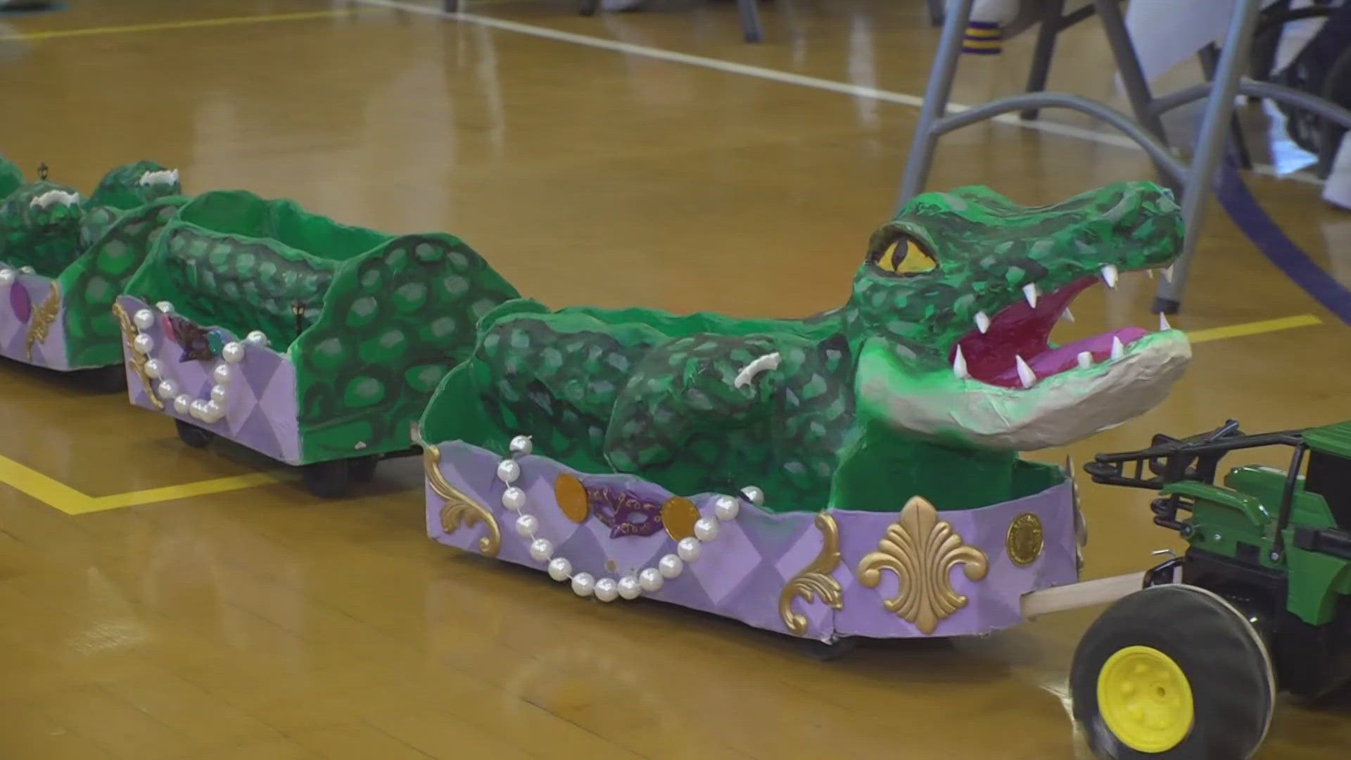 Kids explore the science behind Mardi Gras floats at STEM NOLA event