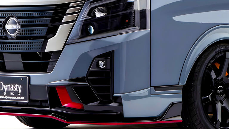 This Is What Happens When A Nissan Van Wants To Be A GT-R Nimso