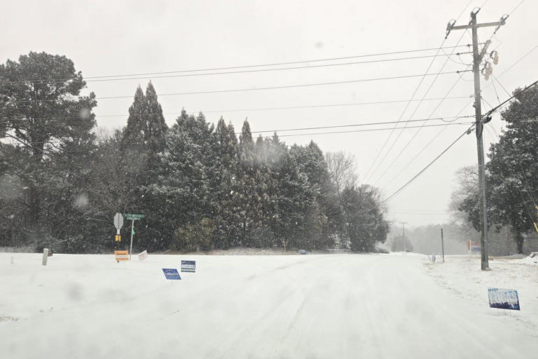 NC winter storm: Snow totals varied across state, from 2 inches to 10 ...