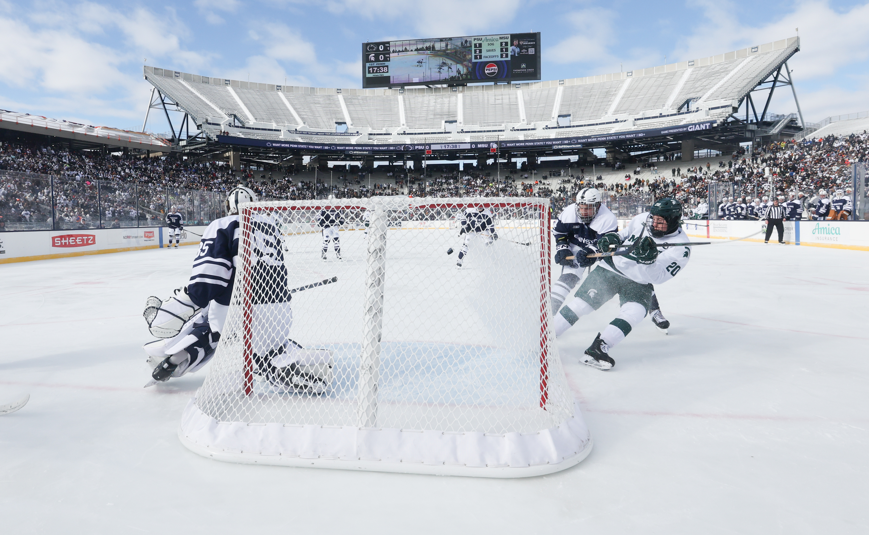 Michigan State 5, Penn State 4 (OT): Cold as ice