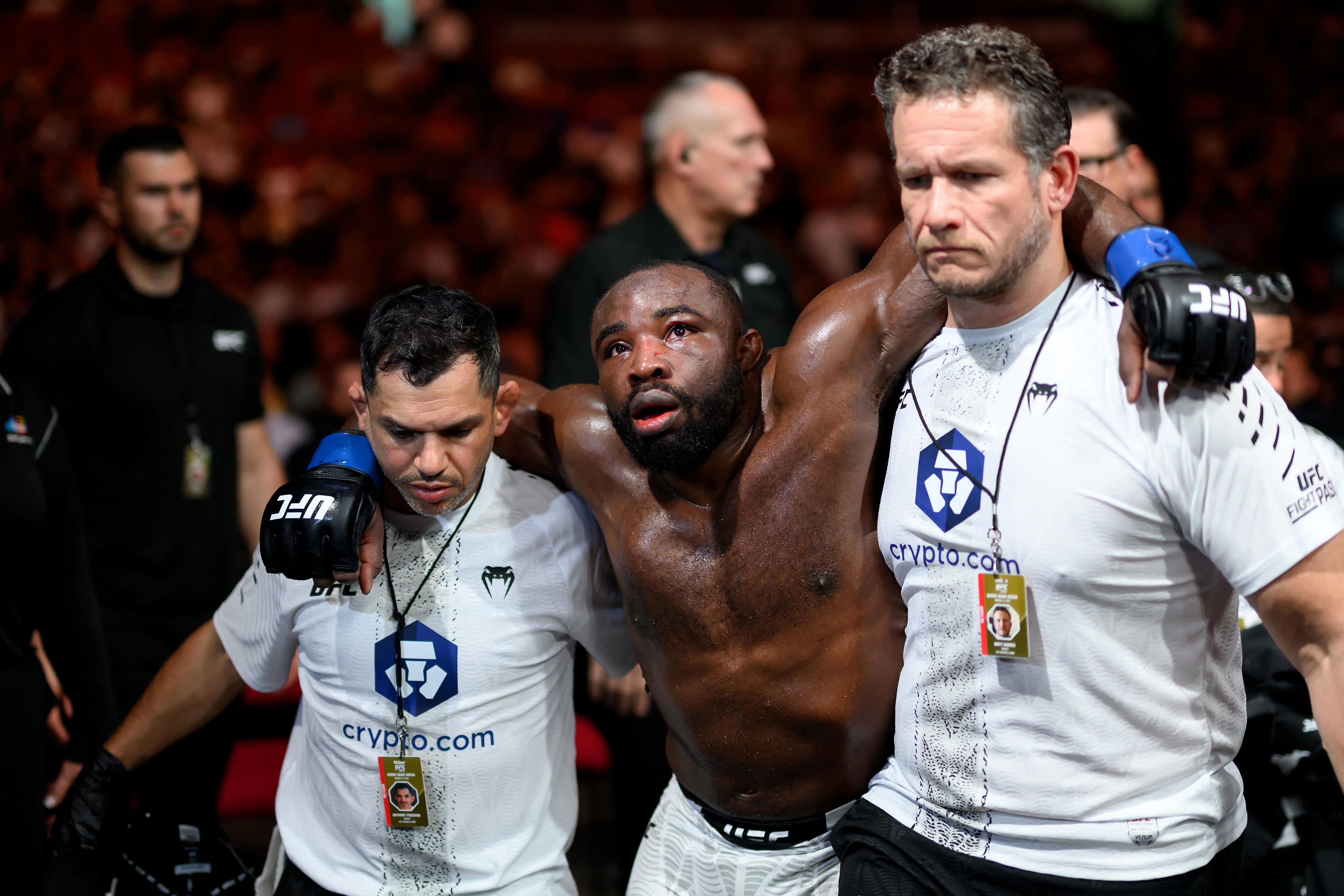 Torrez Finney reveals devastating injury seconds into UFC 325 fight