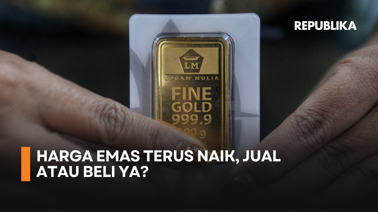 Harga emas Antam hari ini, naik Rp50 ribu