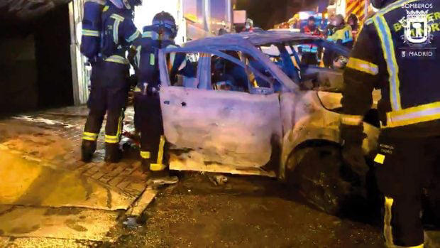 Alerta por los incendios de coches eléctricos en Madrid: los bomberos ...