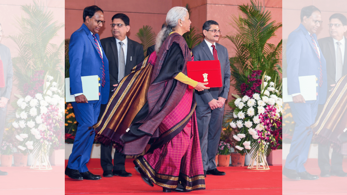 For her 9th Union Budget, Nirmala Sitharaman dons handwoven ...