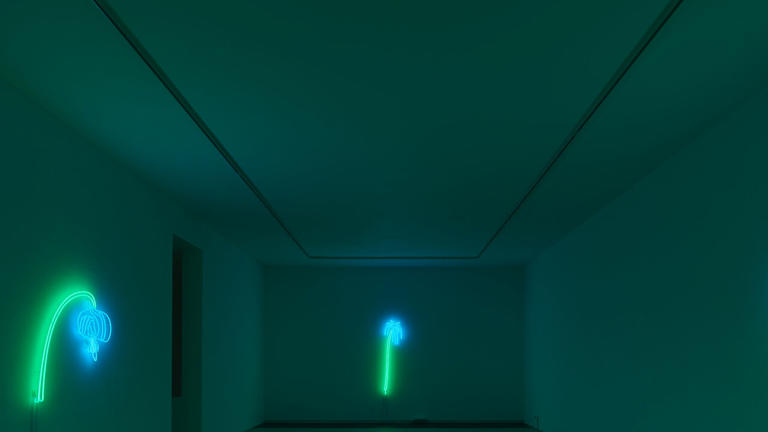 De neons van wijlen Daan Gielis zijn lichtgevende poëzie