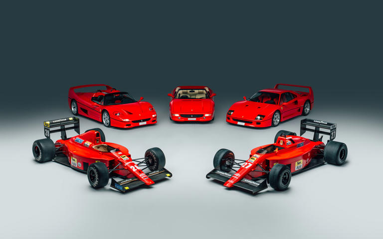 Μία μοναδική συλλογή από Ferrari εξιστορεί την εξέλιξη του ημιαυτόματου ...