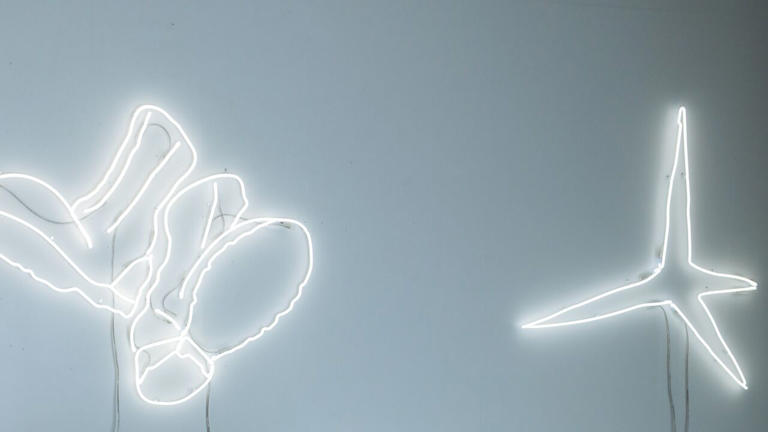 De neons van wijlen Daan Gielis zijn lichtgevende poëzie
