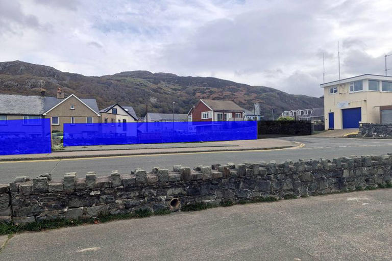 Anger in Welsh seaside town as new flood defence scheme compared to ...