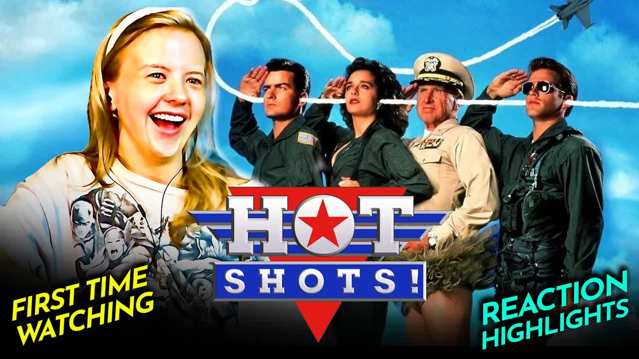 Mia laughs nonstop Hot Shots! (1991) movie reaction first time watching ...