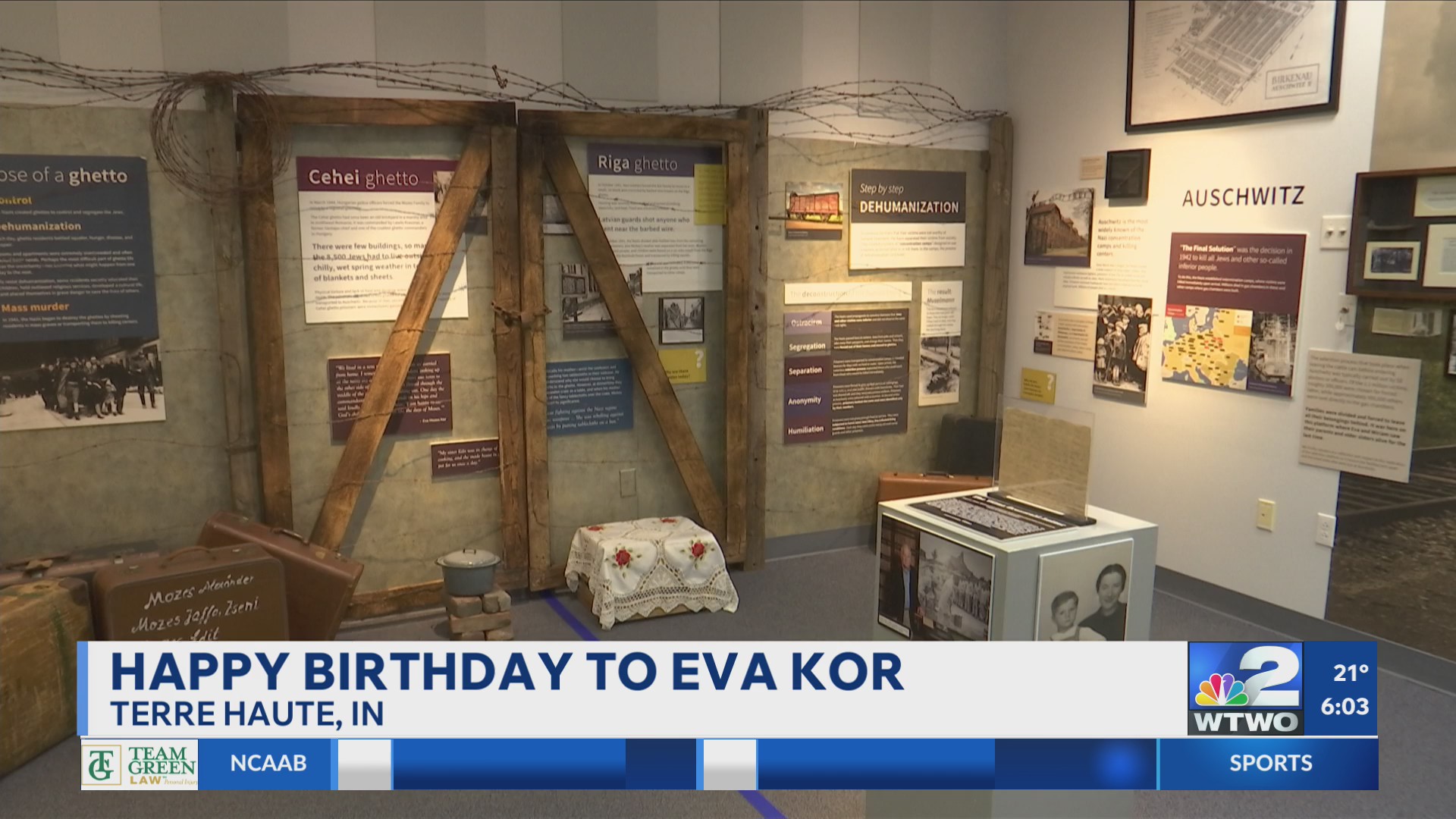 Celebrating Eva Kor's birthday