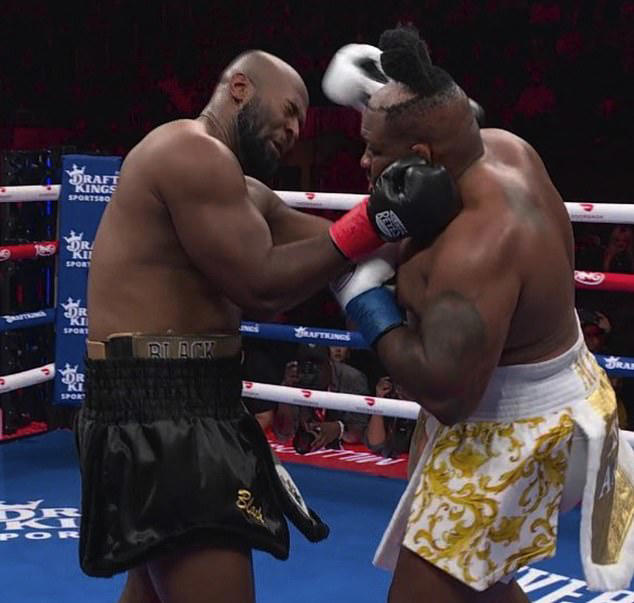 Shocking moment boxer's hair piece falls off as he gets pummeled in the ...
