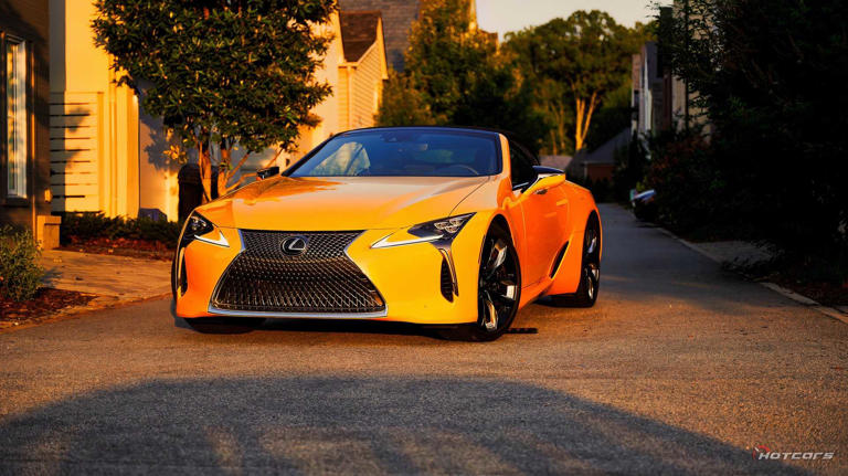 Lexus confirms the LC 500 will end production after 2026