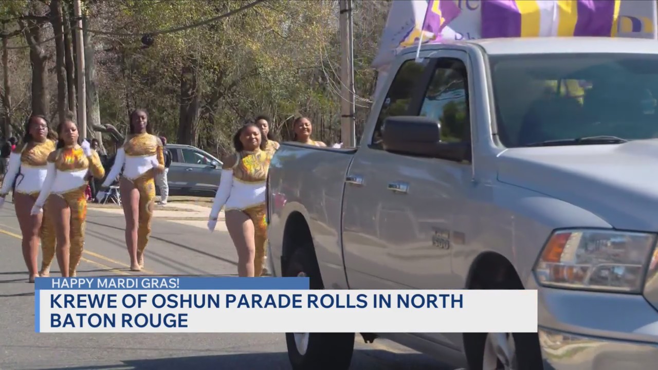 Krewe of Oshun parade rolls in north Baton Rouge