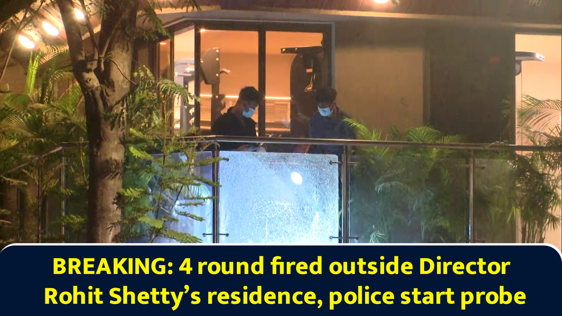 BREAKING: 4 round fired outside Director Rohit Shetty’s residence ...
