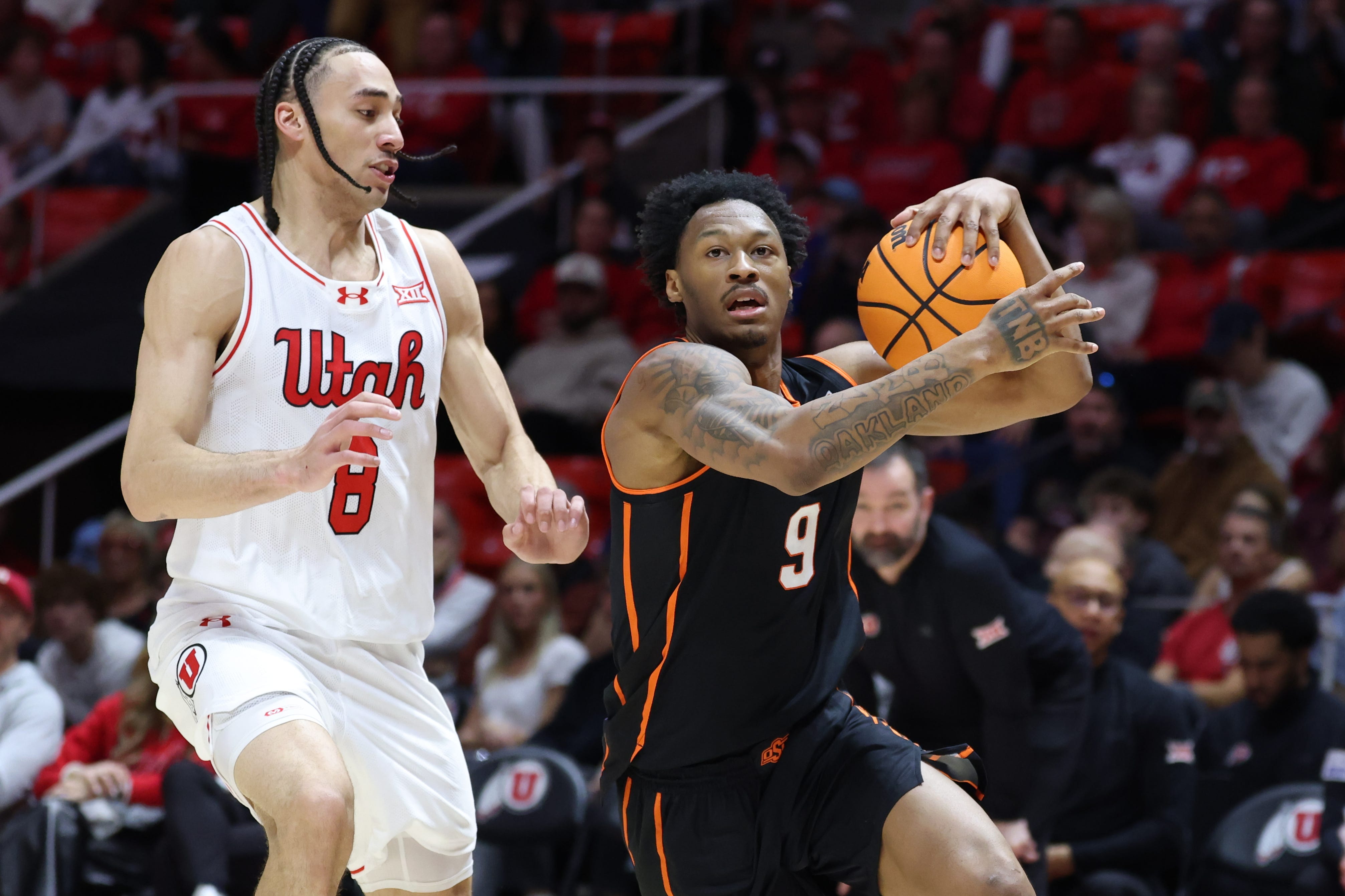 Anthony Roy fuels Oklahoma State basketball past Utah for first Big 12 ...