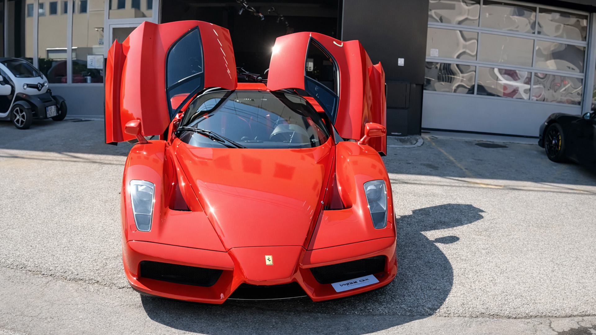 Seeing the Ferrari Enzo in person for the first time