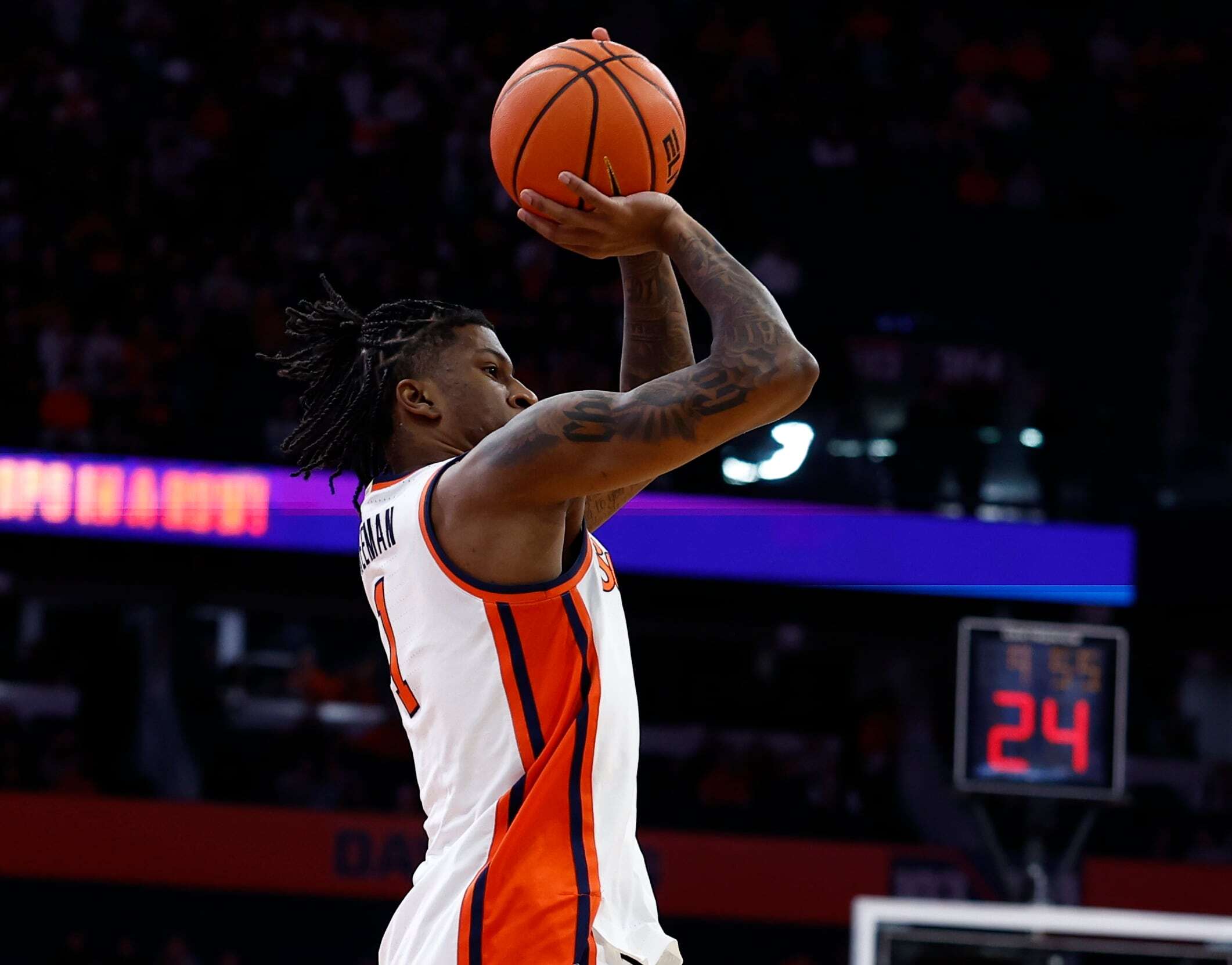 Nate Kingz unleashes the full repertoire of his game vs. Notre Dame ...
