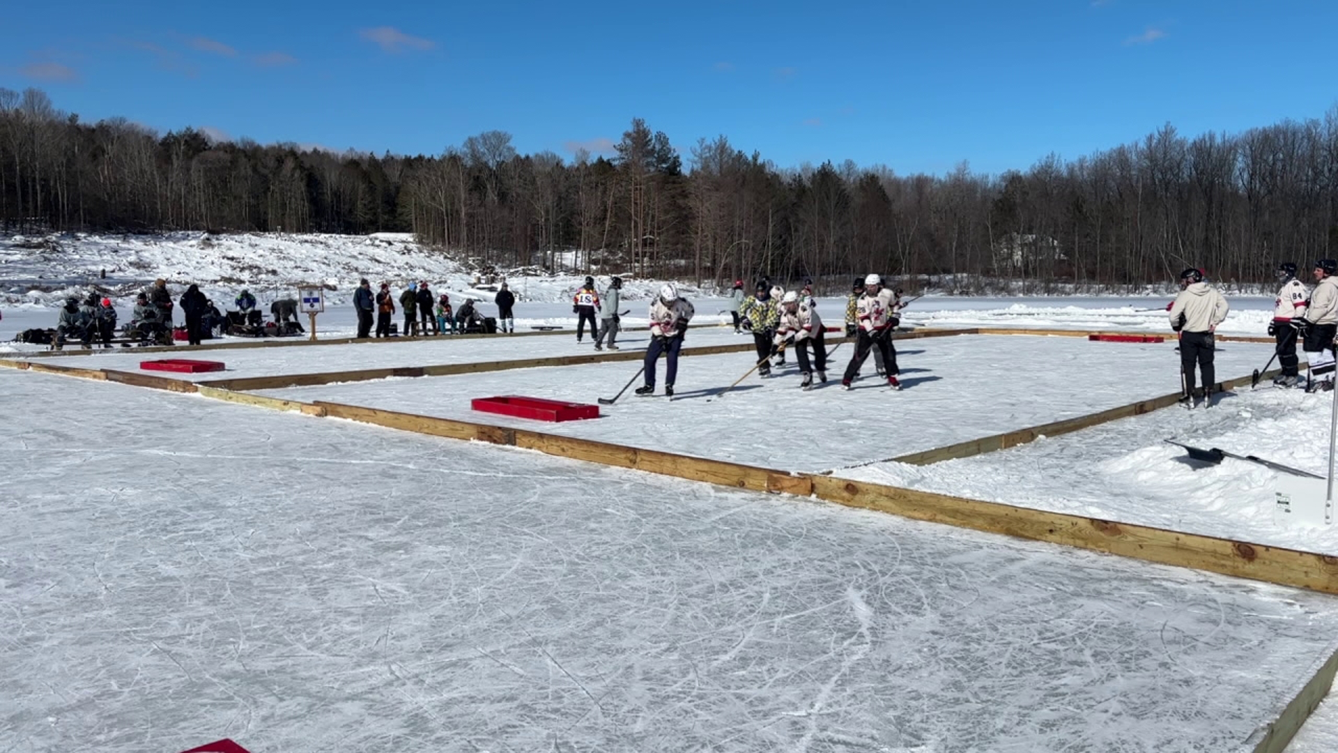 Pocono Pond Hockey Tournament draws 40 teams to Wally Ice Fest in ...
