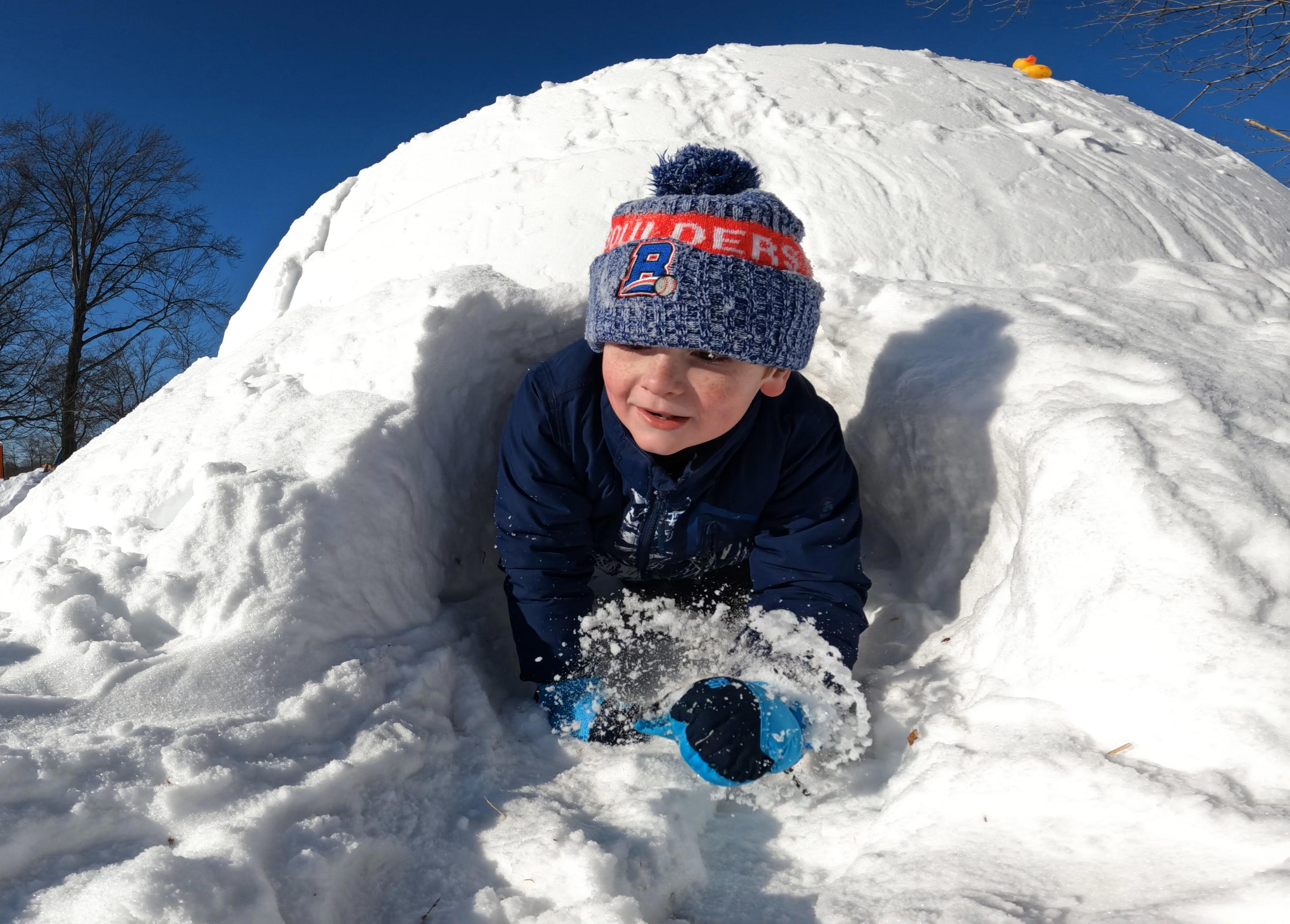 See scenes from Knickerbocker Ice Festival's return to Rockland Lake