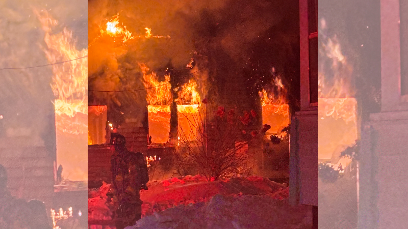 Crews knock down house fire in Warwick