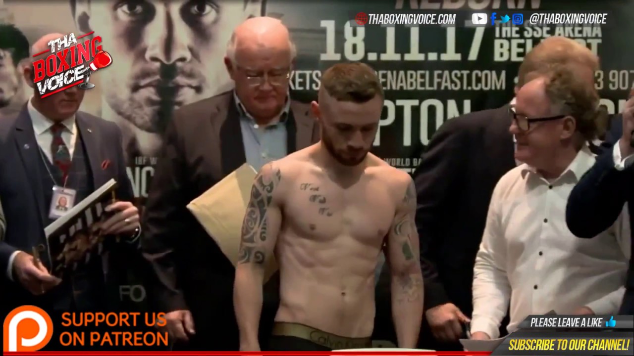 Carl Frampton vs Horacio Garcia: The weigh-in from Belfast Northern Ireland
