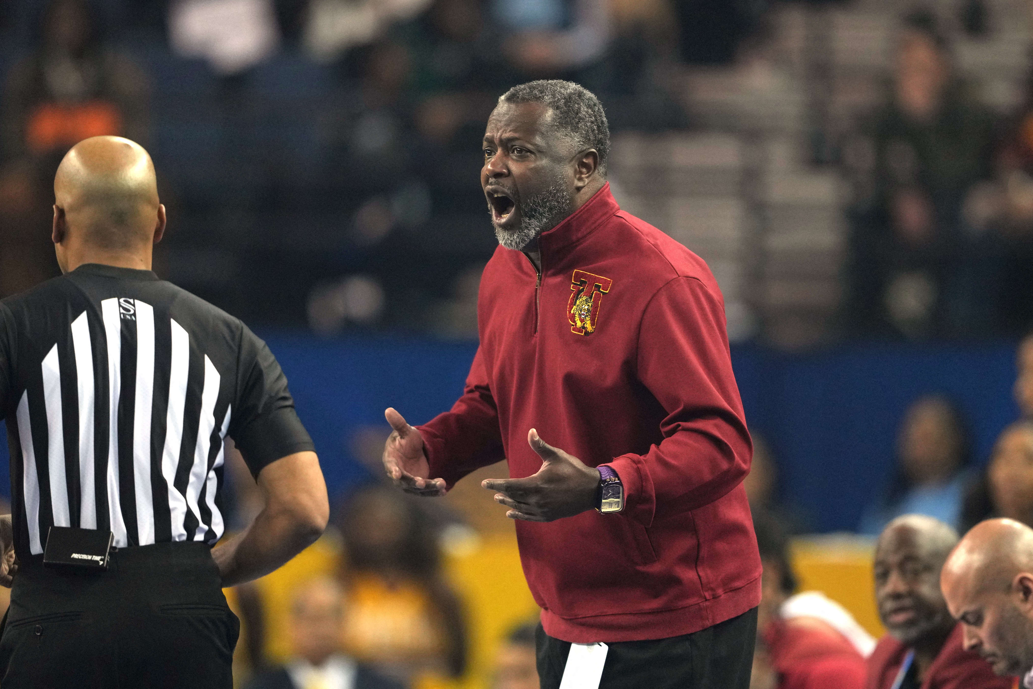 Tuskegee coach Benjy Taylor 'at a loss for words' after being escorted ...