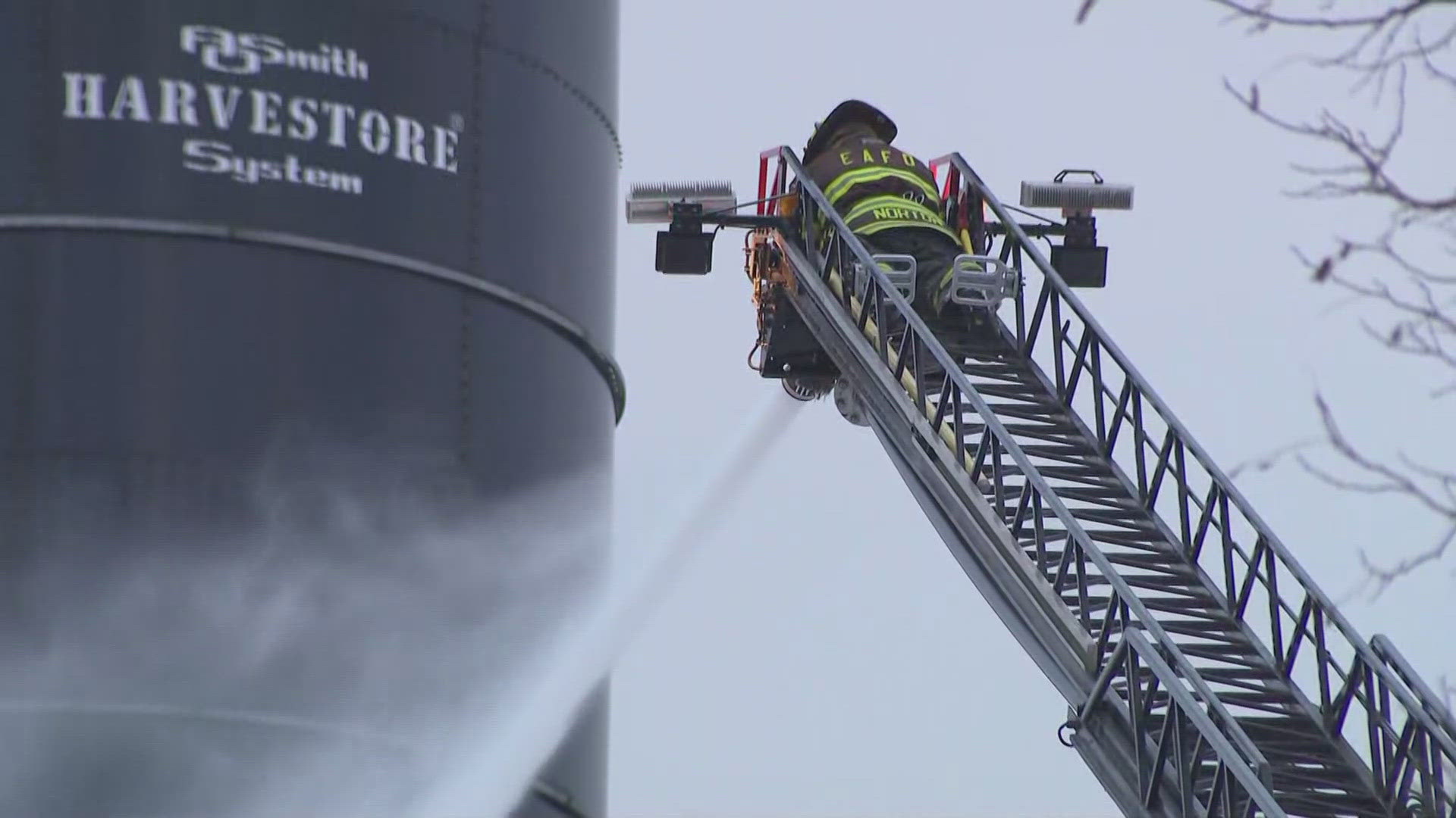 Update on massive barn fire in South Wales