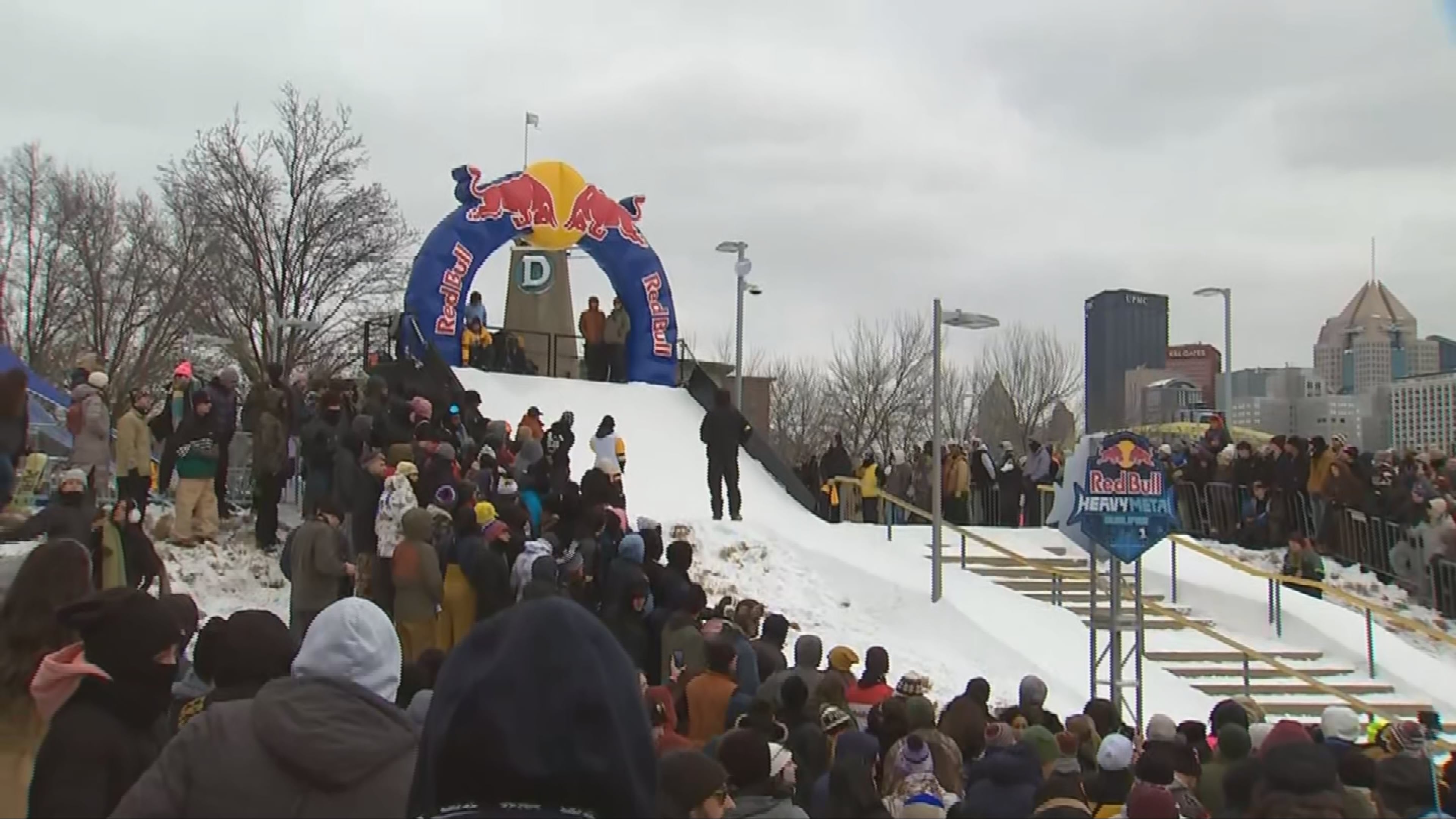Red Bull Heavy Metal street snowboarding competition makes high-energy ...
