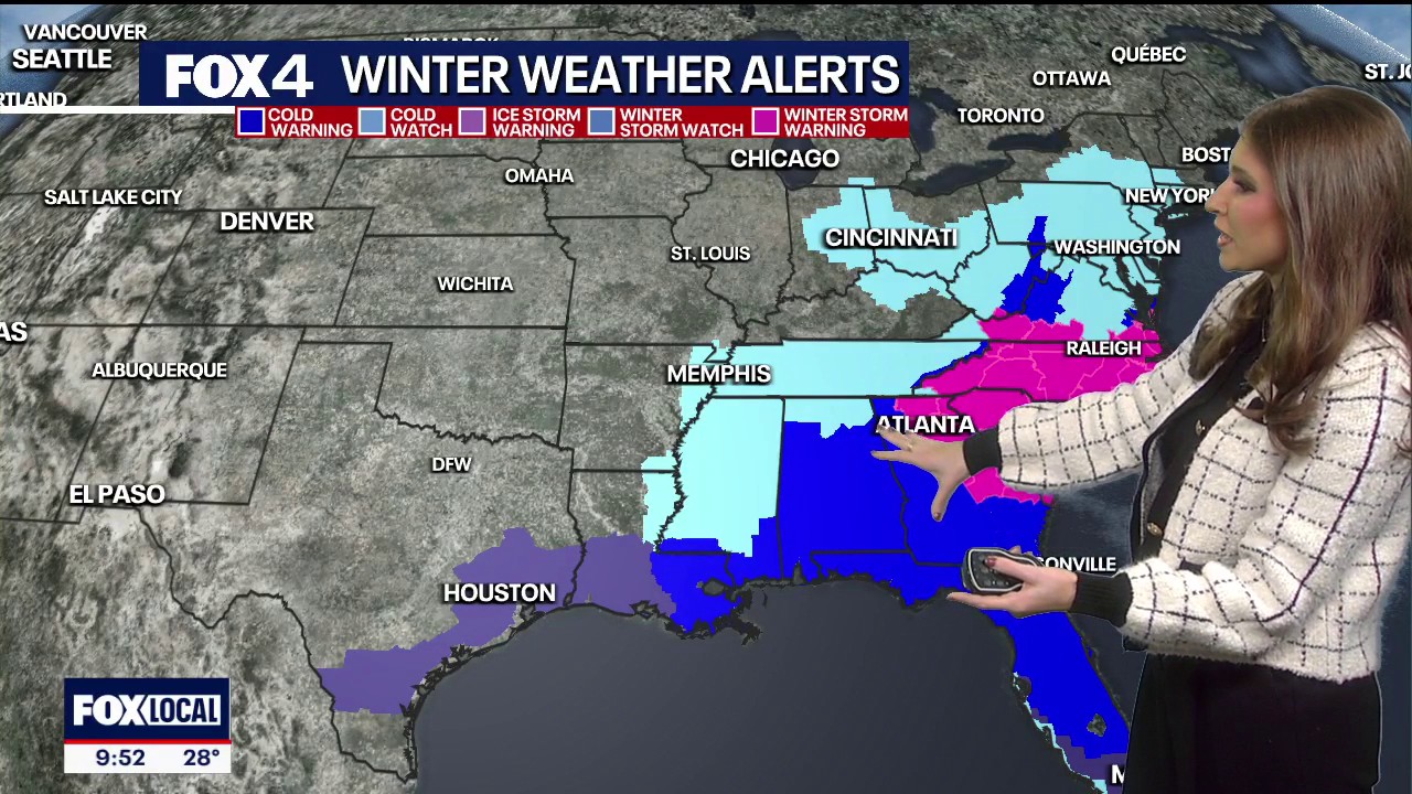 Dallas weather: Jan. 31 overnight forecast