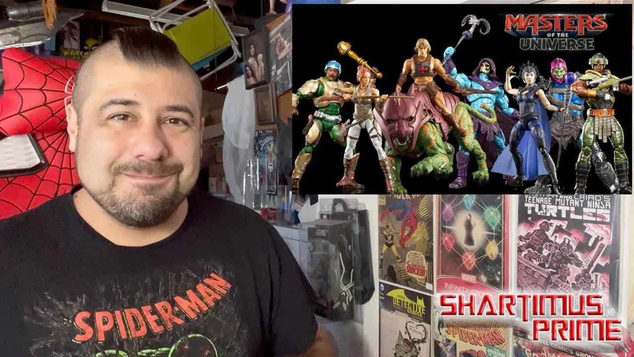 Masters of the Universe Chronicles He-Man Skeletor Trap-Jaw 1/12 scale ...