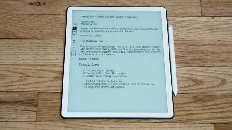 Amazon Kindle Scribe (2025)