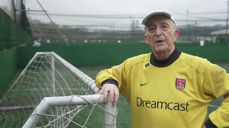 Goalie, 82, still turning out for six-a-side team