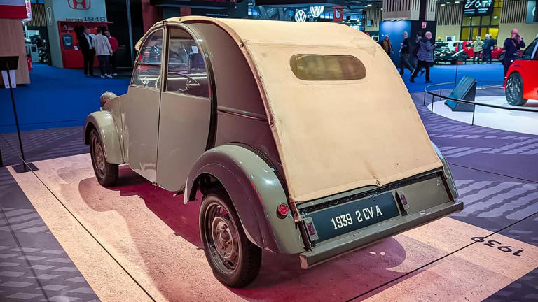 Citroën TPV/2CV A (1939): así de radical era el 2CV original