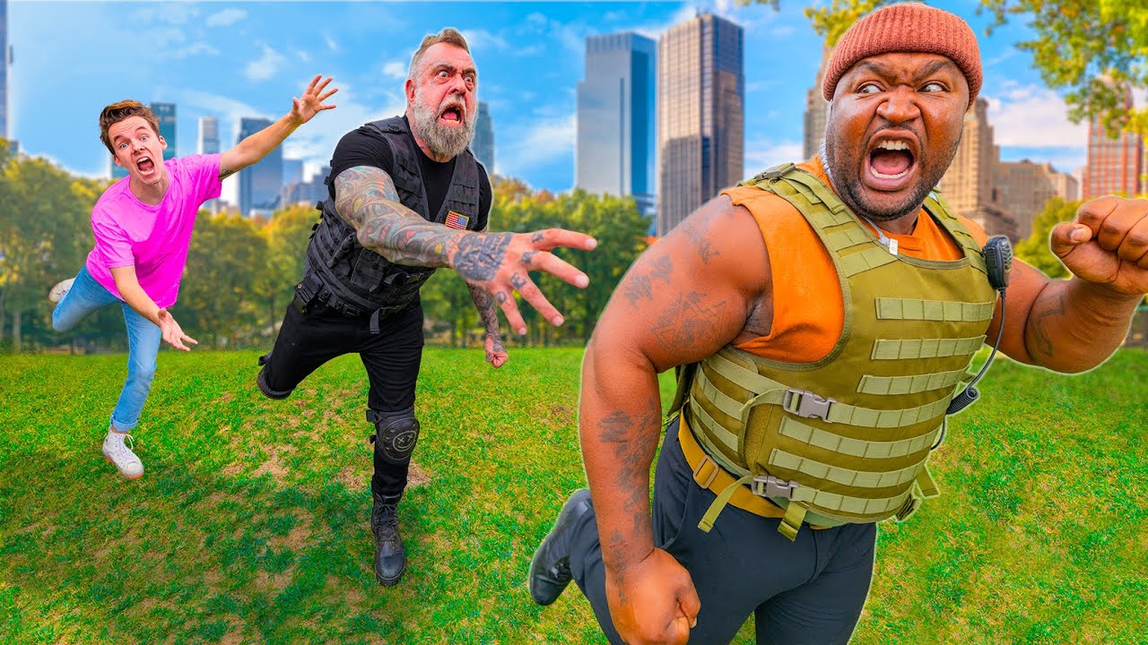 Extreme hide & seek vs world's most wanted fugitive with real bounty hunter