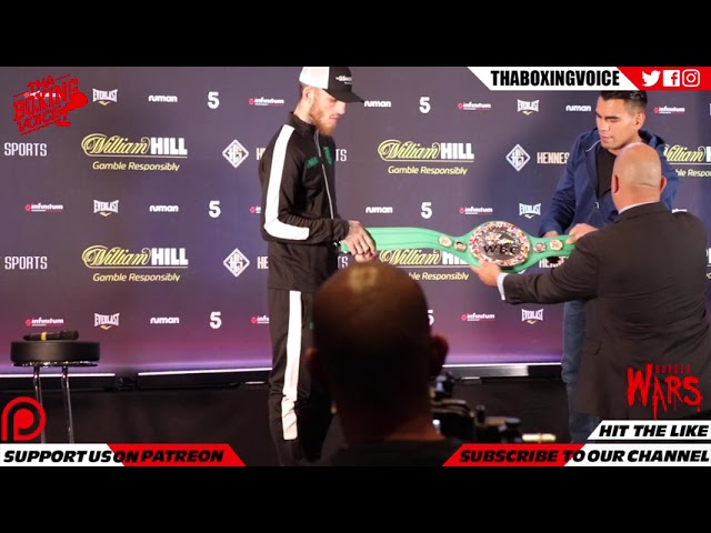 🚨Sam Eggington v Carlos Molina face off🥊