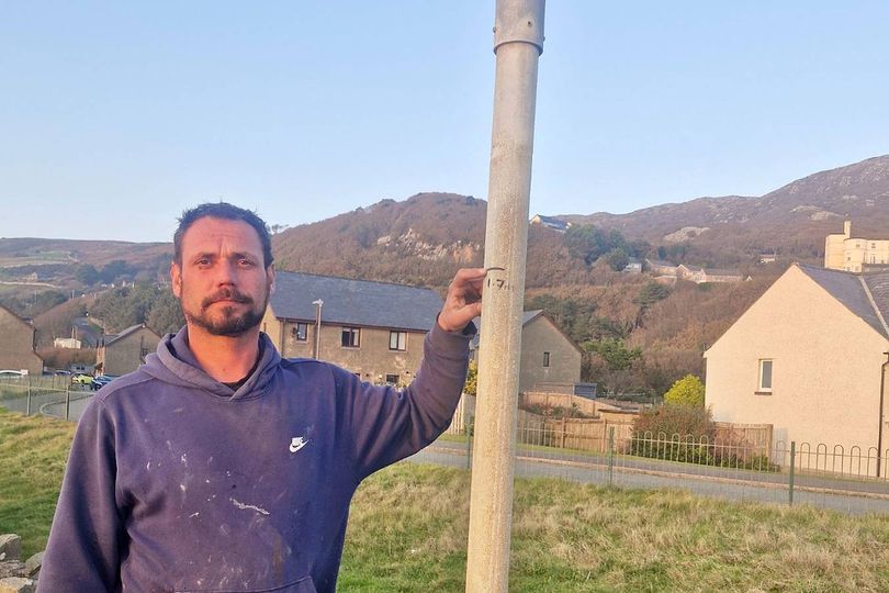 Anger in Welsh seaside town as new flood defence scheme compared to ...