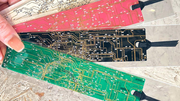 Japanese art museum intros $15 bookmarks made from PCBs — the PCB ...