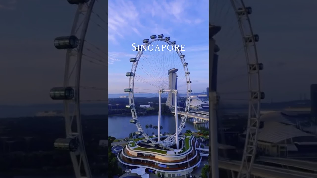 See Singapore’s futuristic skyline and vibrant streets