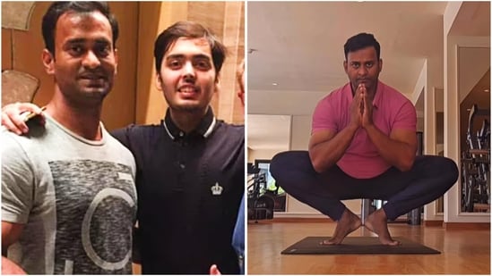 Anant Ambani’s fitness trainer showcases ancient Hindu warrior yoga to ...