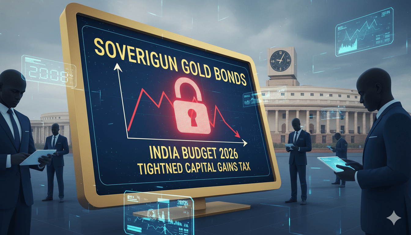 Sovereign gold bonds: Budget 2026 tightens capital gains tax for SGB ...