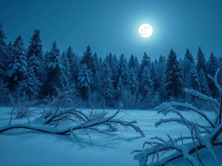 Full snow moon to illuminate tonight’s skies: When and how to watch the ...