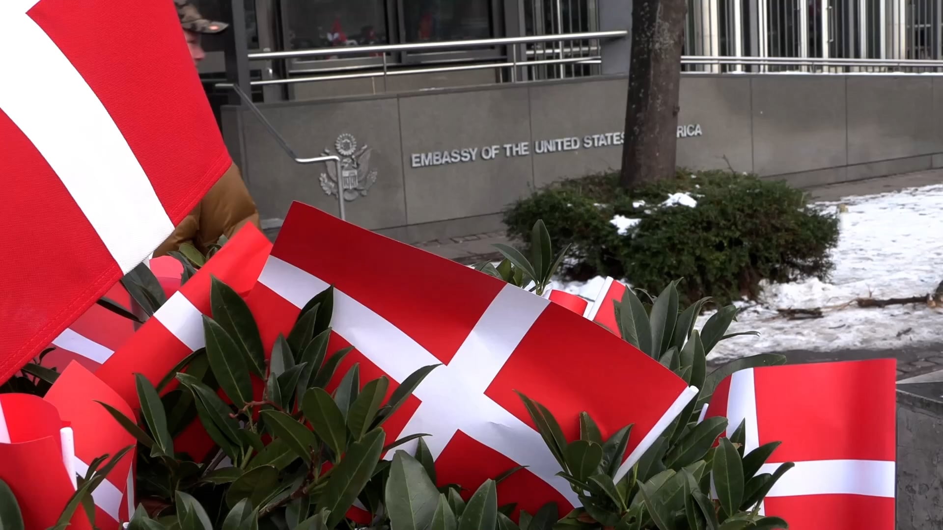 Danish veterans hold silent march protesting Trump’s NATO remarks