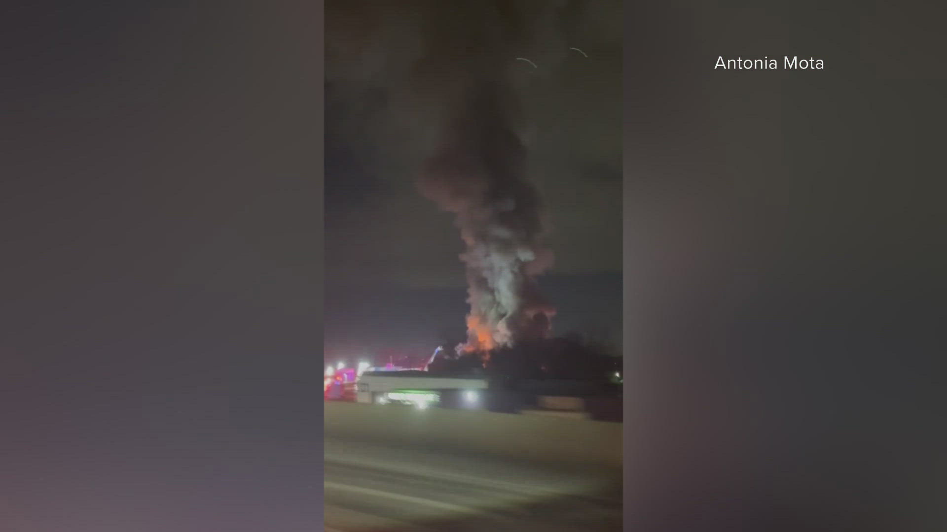 Fort Worth firefighters responded to a major fire that burned several ...