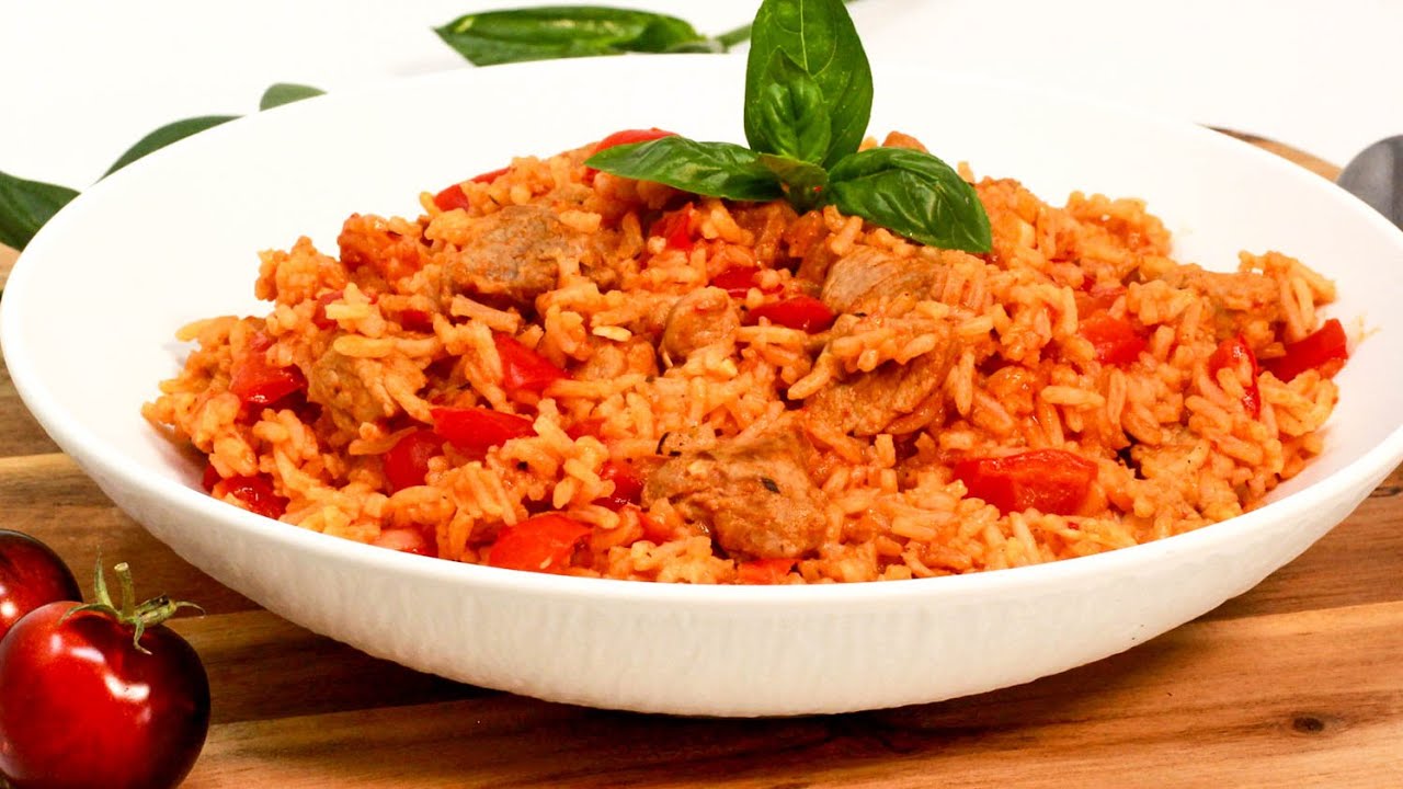 Serbisches REISFLEISCH deftig, würzig & in nur 30 Minuten fertig!