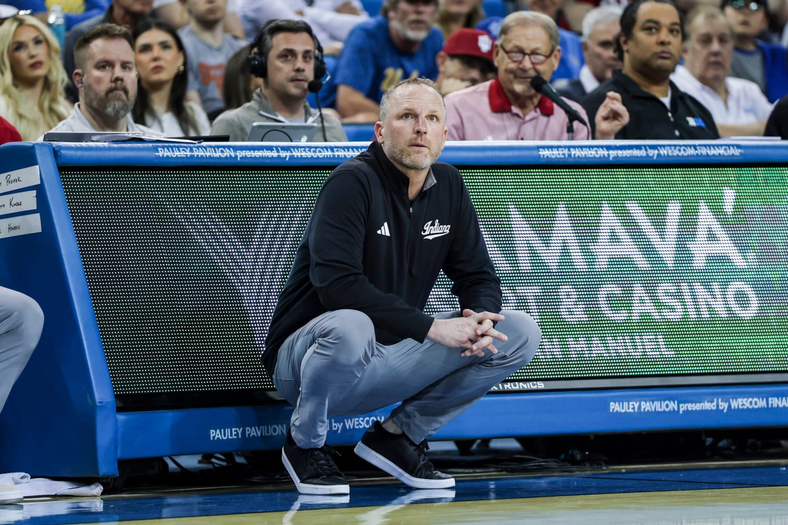 Darian DeVries discusses end of double-OT inbounds play for game-winner ...